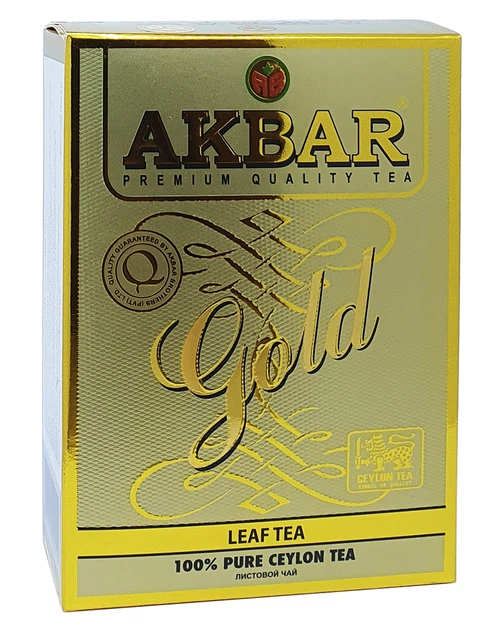 Чай Akbar Gold чорний 100 г (950) від продавця: Great Coffee – ROZETKA ...