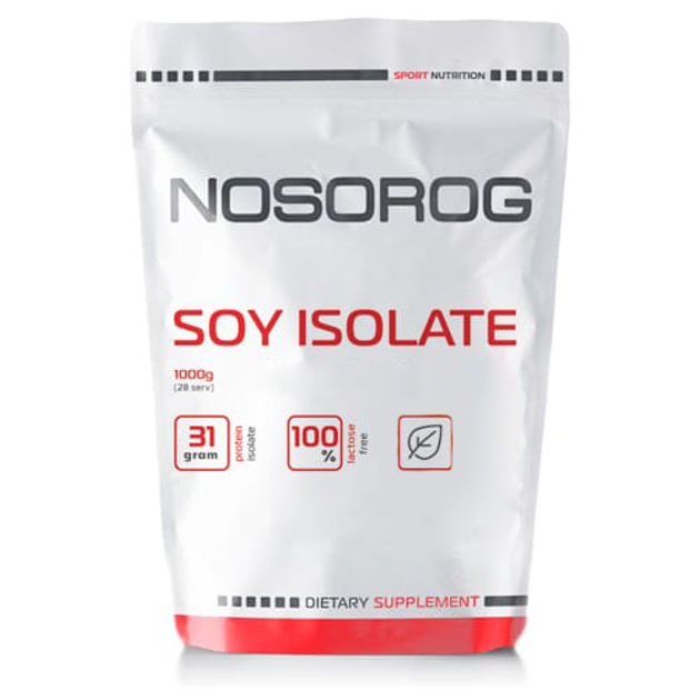 Протеин Soy Isolate, 1 кг Шоколад Nosorog 000286078 – фото, отзывы ...