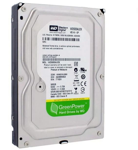 Жесткий диск для компьютера Western Digital 500GB 32MB 7200 об/м ...