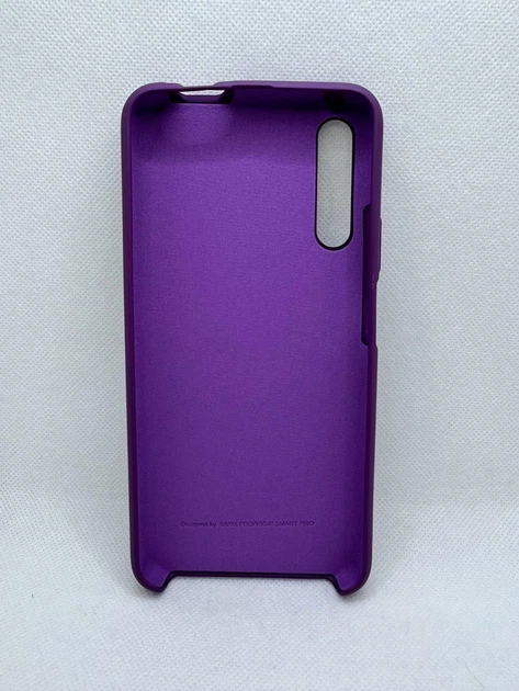 Чехол Silicone Cover для Huawei P Smart Pro / Honor 9X Фиолетовый ...