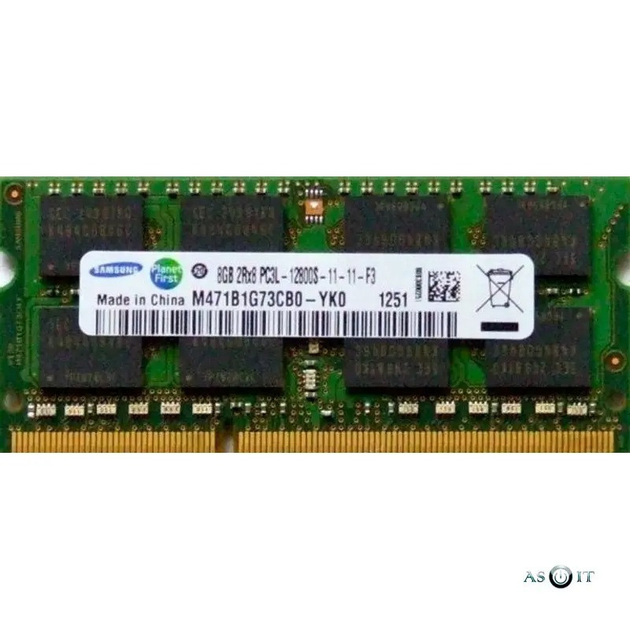 Модуль пам`ятi So Dimm 8gb 1600 Ddr3l Samsung M471b1g73cb0 Yk0 Ts