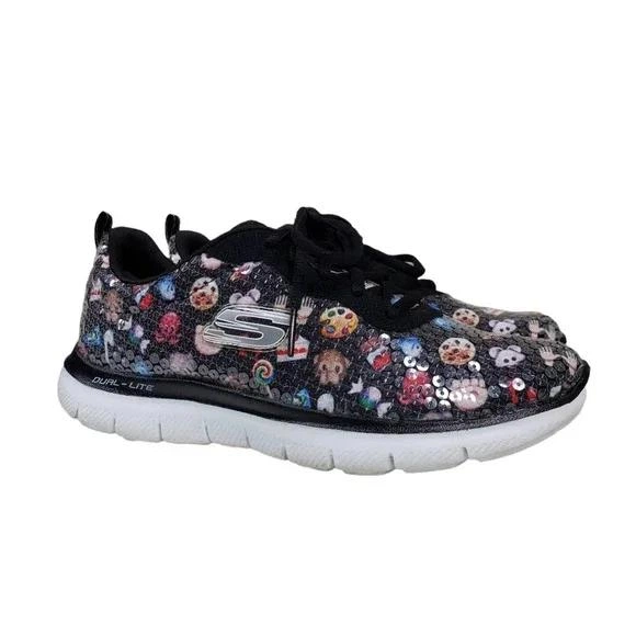 Кросівки Skechers Flex Appeal 2.0 - Speak Your Mind Color: Black/Multi 12612/BKMT US8.5 EU38.5 ...