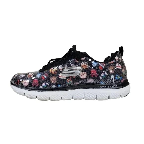 Кроссовки Skechers Flex Appeal 2.0 - Speak Your Mind Color: Black/Multi 12612/BKMT US8.5 EU38.5 ...