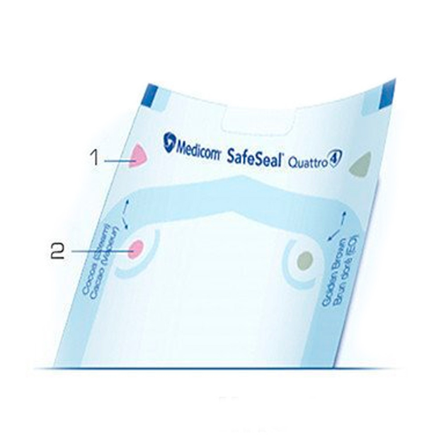 Пакеты MEDICOM Safe Seal Quattro для стерилизации в автоклаве 133x254 ...