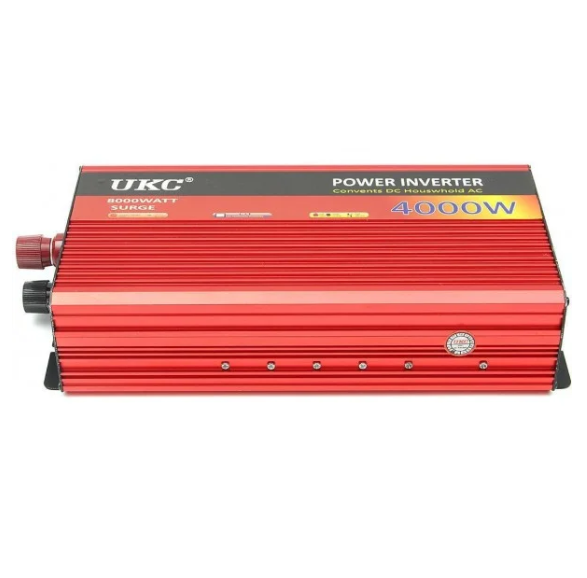 Перетворювач напруги UKC 12V-220V, AR 4000W автоінвертор, інвертор напруги – фото, отзывы ...