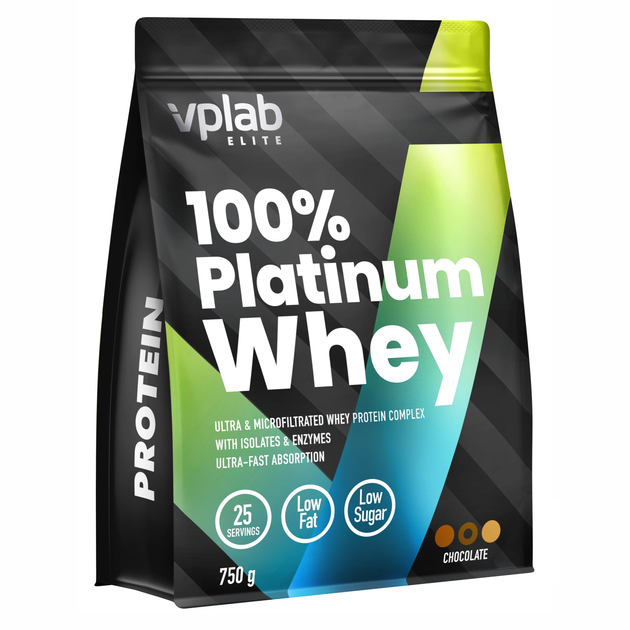 Сывороточный протеин изолят VP Laboratory 100% Platinum Whey 750 г ...
