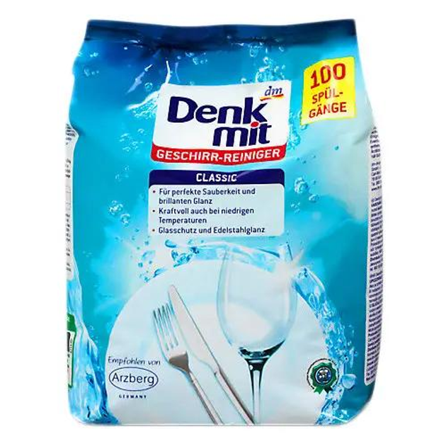 Порошок для посудомоечной машины Denkmit Classic на 100 циклов. – фото ...