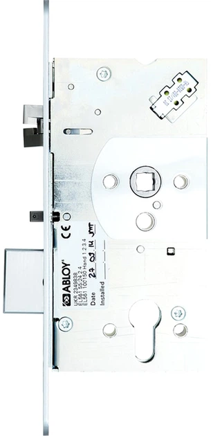Электромеханический замок Abloy EL 561 BS60 мм 72 мм FP24 RS UNIV DIN ...