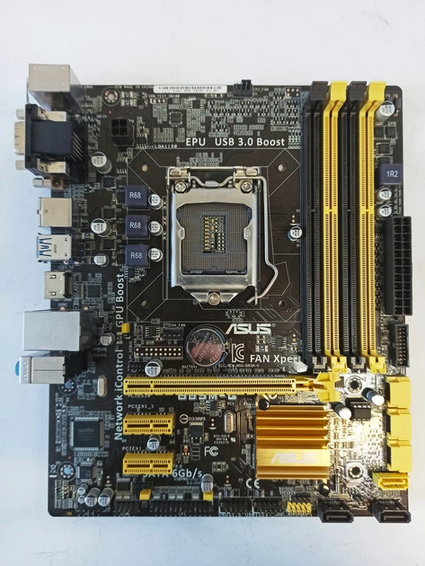 Материнская плата Asus B85M-G (s1150/B85/4xDDR3) БУ – фото, отзывы, характеристики в интернет ...