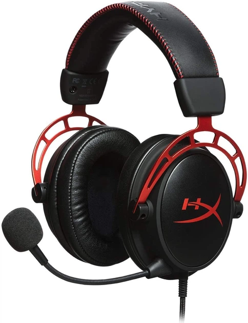 Геймерские проводные наушники HyperX Cloud Alpha Red Factory ...