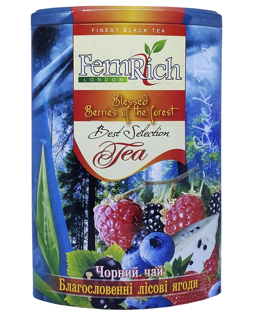 Чай FemRich Благословенні лісові ягоди чорний 200 г (54129) від ...