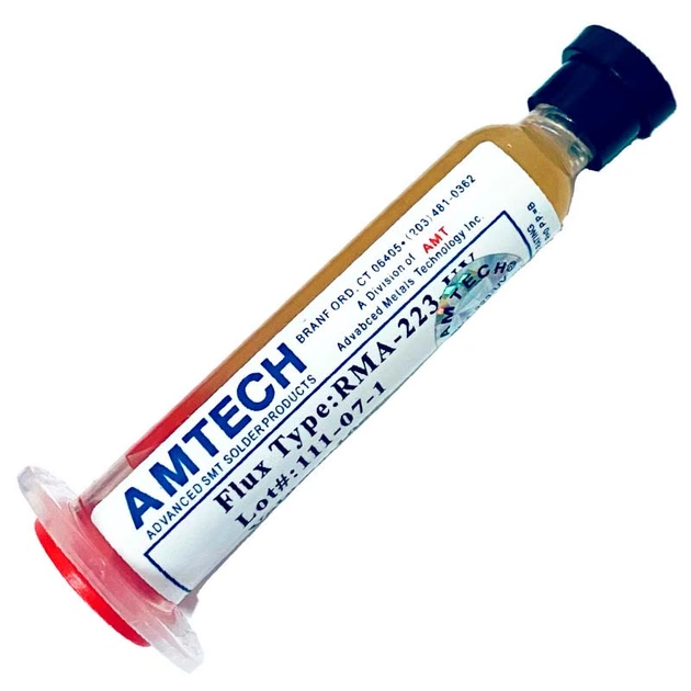 Флюс-паста AMTECH RMA 223 UV в шприце (без толкателя) 10CC – фото ...