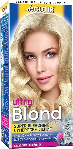 Освітлювач для волосся - Eclair Ultra Blond Super Bleaching Освітлювач ...