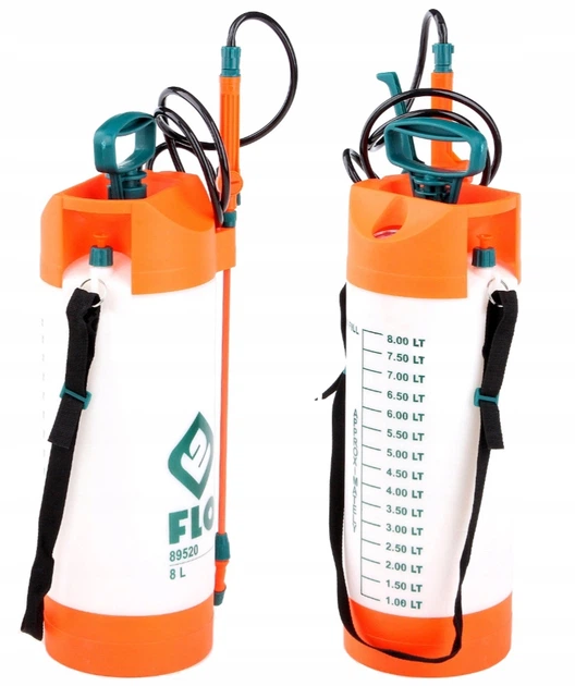 Помповый Опрыскиватель 8 л FLO (89520) – купить онлайн на ROZETKA
