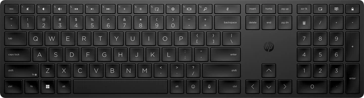 Беспроводная клавиатура HP 455 Programmable Black (4R177AA) – фото ...