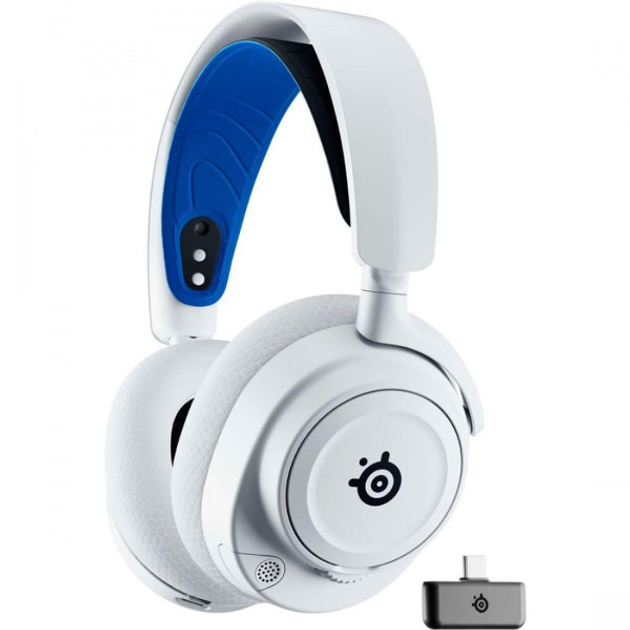 Наушники геймерские SteelSeries Arctis Nova 7P комбинированные 1.2м ...