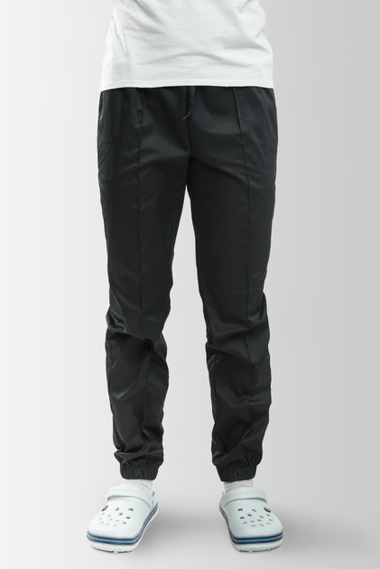 Брюки медицинские поварские мужские Jogger Vsetex B2 Черные 56-58 ...