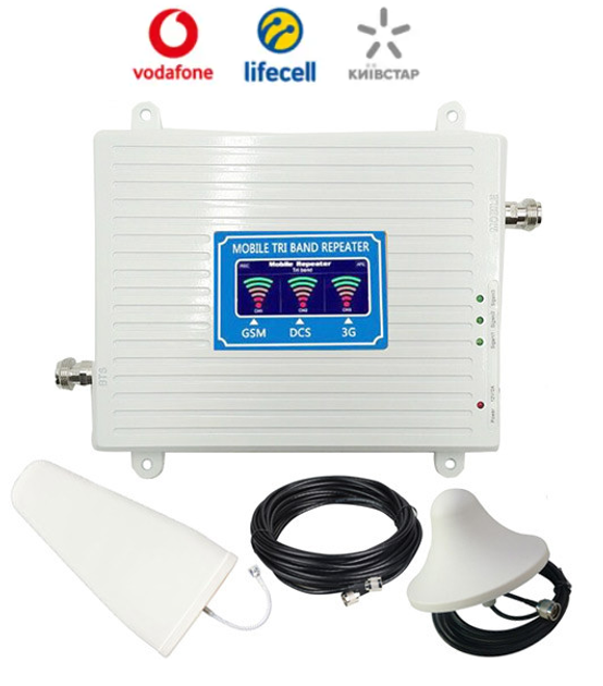 Усилитель мобильной связи GSM UMTS 3G 4G Репитер Усилитель мобильного интернета LTE 900 1800 ...