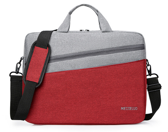 Сумка для ноутбука Meijieluo до 15.6" Червоно-сіра (S805-4) – фото ...