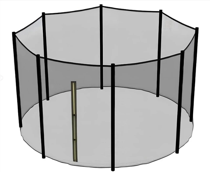 Внешняя сетка Atleto для батута 252 см на молнии 6 столбиков (21-76-20100800) – фото, отзывы ...