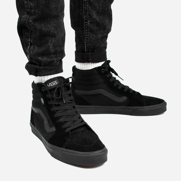 Мужские кеды высокие Vans Filmore Hi 43 (10US) Черные (195437373237 ...
