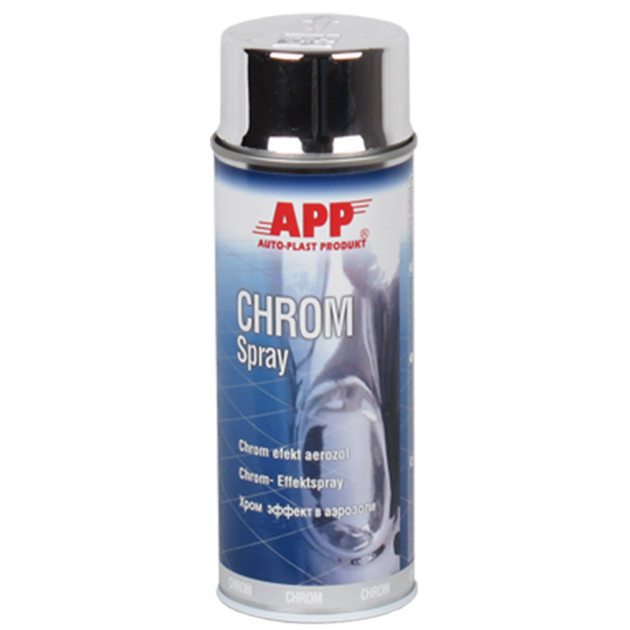 Хром аерозольная краска APP, серебро, 400ml, 210501 – фото, отзывы ...