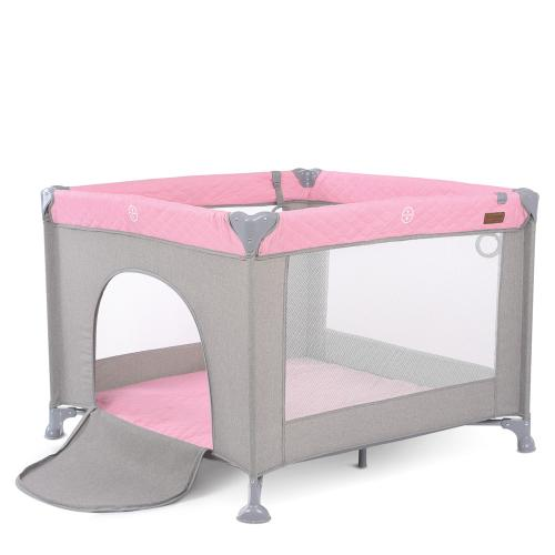 Детский манеж El Camino ME 1097 CASTLE Pink Gray – фото, отзывы ...
