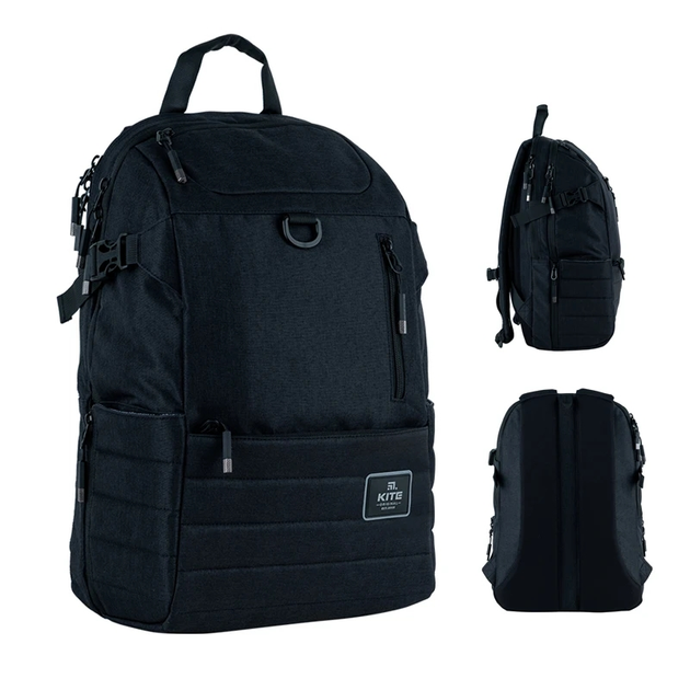Рюкзак подростковый для мальчика KITE K24-876L-2 Черный (2000990667731 ...