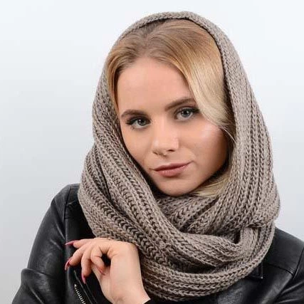 СНУДЫ (ХОМУТЫ) SANGEK Hm17005 Универсальный Светло-коричневый – Стильные аксессуары с доставкой ...