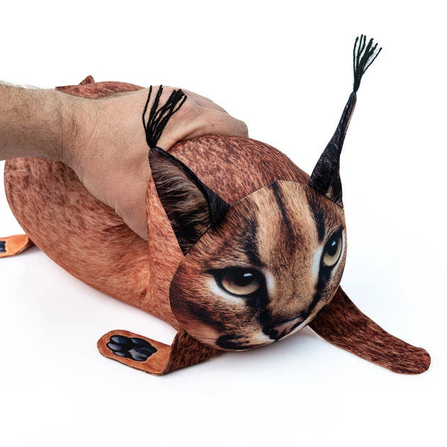 М'яка іграшка антистрес WONKEY Рись Шльопа 30см 33035 – іграшки з доставкою від ROZETKA