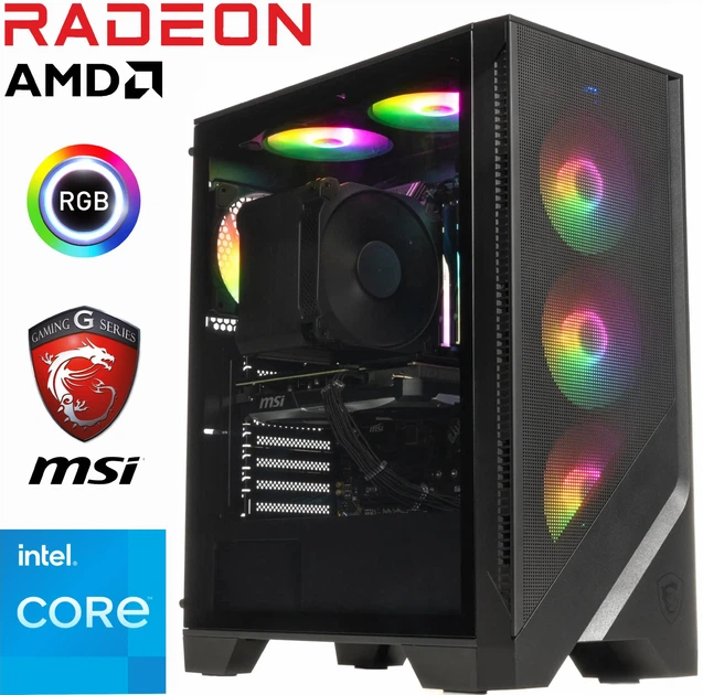Компьютер MSI Core i7-13700KF / RX 5700 XT 8ГБ / 32ГБ DDR5 / SSD 2ТБ M ...