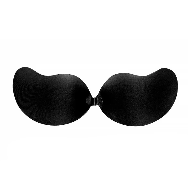 Бюстгальтер-неведимка Lesko Fly Bra G00D88 Черный B с эффектом Рush Up без бретелей – Брендовая ...