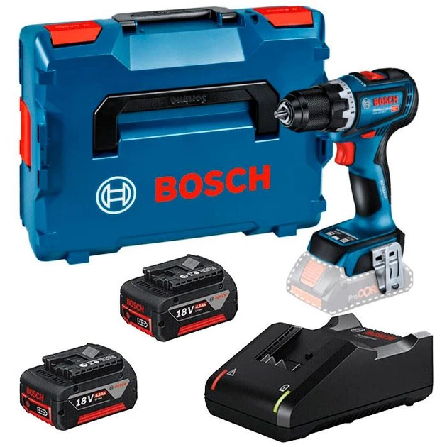 Аккумуляторная дрель-шуруповерт Bosch Professional GSR 18V-90 C + 2 акб ...