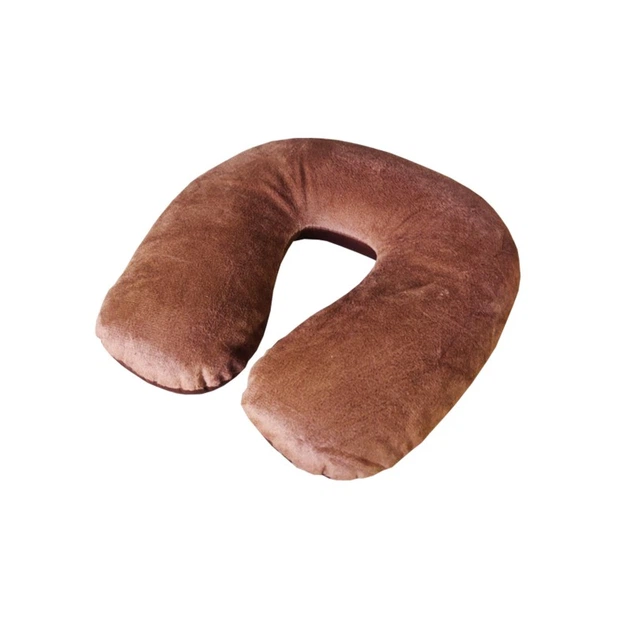 Антистресова Подушка під шию Підкова коричнева купить онлайн на Rozetka