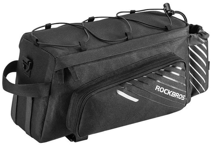 Велосумка Rockbros A9-BK на багажник Черная (7016802869649) – фото ...