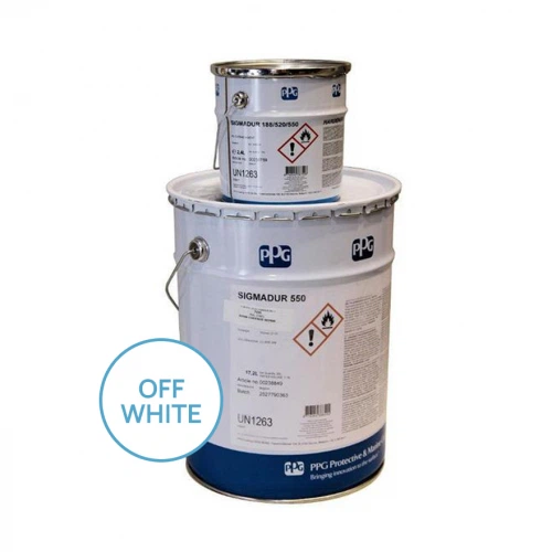 Краска двухкомпонентная акрил-полиуретановая PPG Sigmadur 550 Белый ...