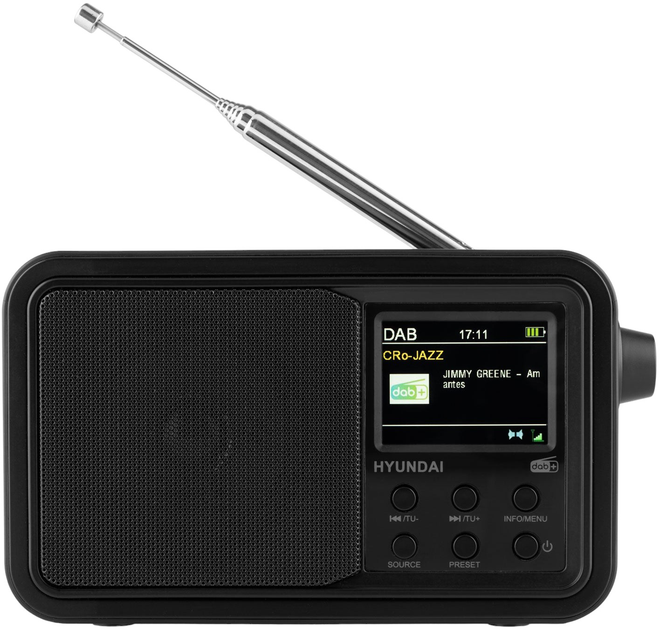 Радиоприемник Hyundai PR 650 BTDAB Черный (HY-PR650BTDAB) – фото ...