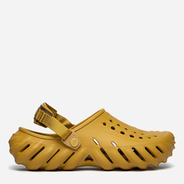 Женские кроксы Crocs Echo Clog 207937-76A 37/38 (M5/W7) 23 см Горчичные ...