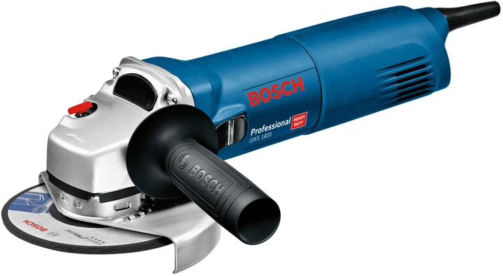 Професійна кутова шліфмашина Bosch GWS 1400 з захистом від ...