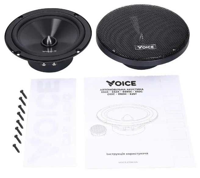 Автоакустика Voice E62M – фото, відгуки, характеристики в інтернет-магазині ROZETKA від продавця ...