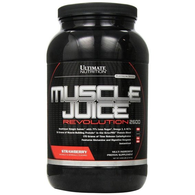 Гейнер Ultimate Nutrition Muscle Juice Revolution 2600 2120 g /8 ...