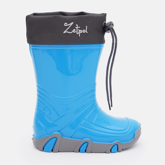 Детские резиновые сапоги для мальчика Zetpol Wodnik 04 Z KOL 25/26 Blue ...