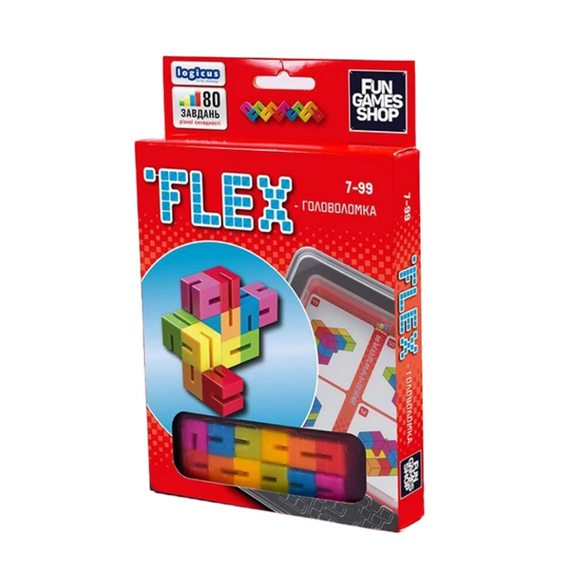 Детская игра головоломка "FLEX" Fun Games FGS53 на украинском языке ...
