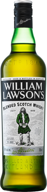 Виски WIlliam Lawson's от 3 лет выдержки 0.7 л 40% (5010752000307 ...