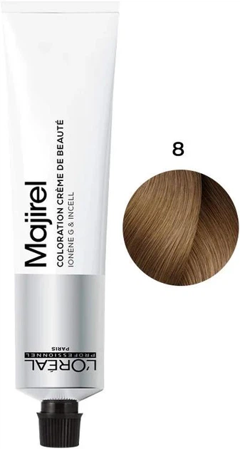 Краска для волос L’Oreal Professionnel Paris Majirel 8 50 мл – купить ...