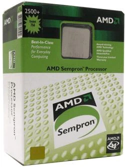 Процессор AMD Sempron 2500+ 64bit 800MHz/256 (SDA2500BXBOX) s754 Box ...