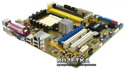 Материнська плата Asus M2A-VM (AM2, AMD 690G, PCI-Express x16) – низькі ...