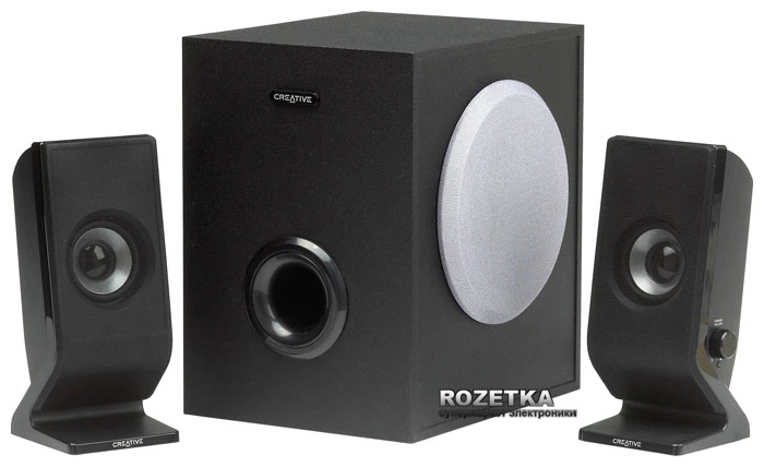 Акустическая система Creative Inspire 2.1 A200 (51MF0355AA002) Black ...