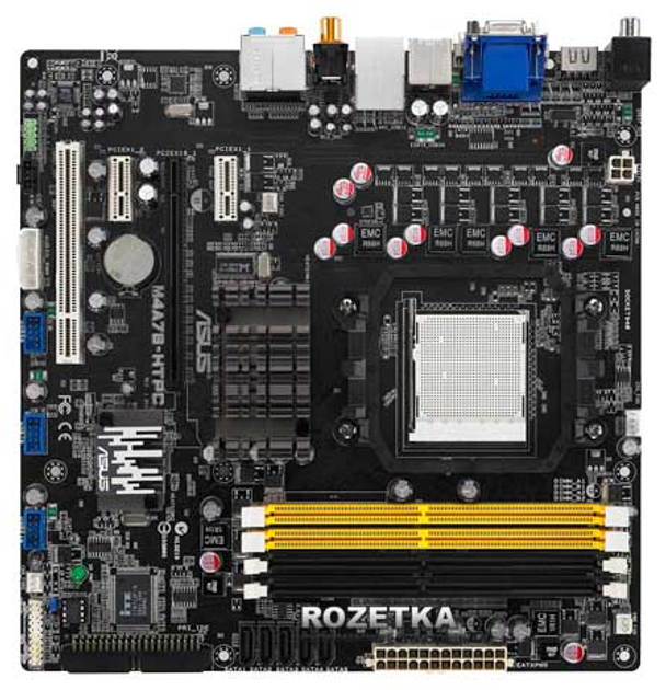 Материнская плата Asus M4A78-HTPC (AM2+, AMD 780G, PCI-Ex16) – фото ...
