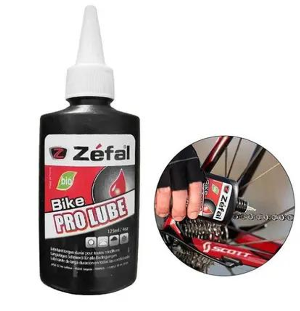 Смазка для велосипедной цепи, масло Zefal Pro Lube 125 мл – фото ...